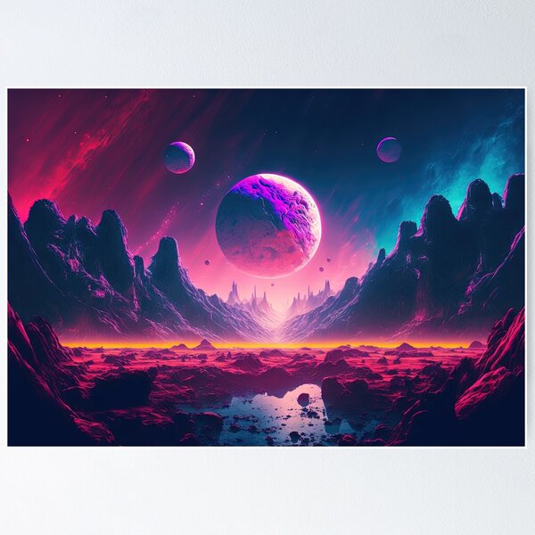 "A Retrospective on the Stellar Scapes of the Cosmos" Poster for Sale ...