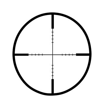 "Scope View " Sticker for Sale by BubbleCloudzy | Redbubble