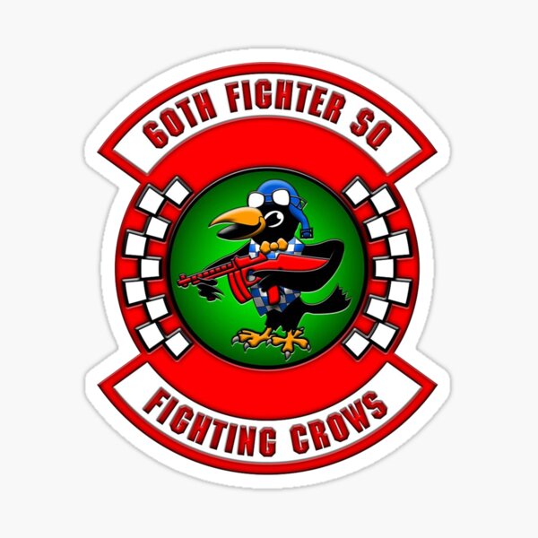 "60th Fighter Squadron" Sticker for Sale by DuckDuckJeep | Redbubble