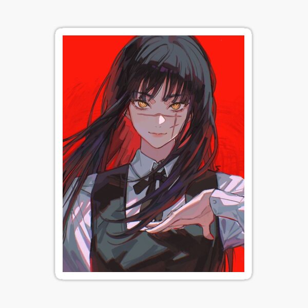 "Yoru Chainsaw Man" Sticker for Sale by lotayomaro | Redbubble