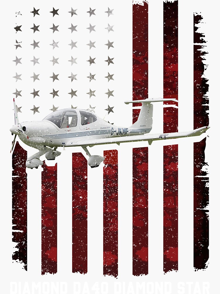 "Diamond da40 diamond star, da 40 ng, Diamond DA40 NG" Sticker for Sale ...