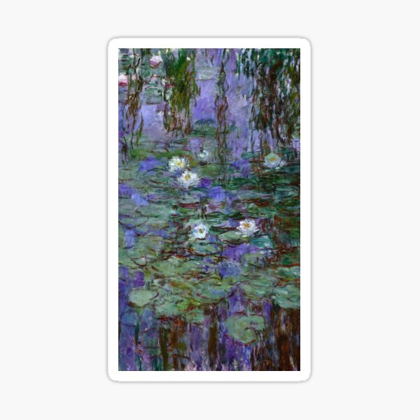 "Claude Monet" Sticker for Sale by CSJUD | Redbubble