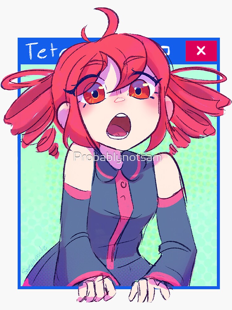 "Teto window" Sticker for Sale by Probablynotsam | Redbubble