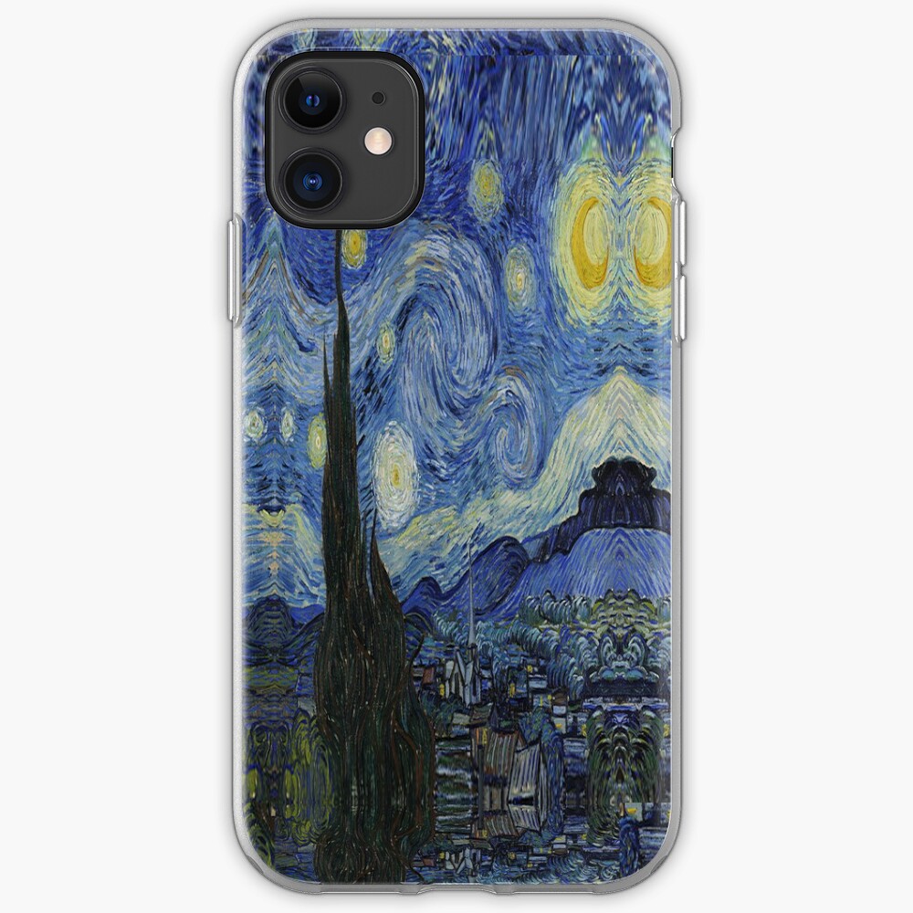 "Starry Night" iPhone Case & Cover by rapplatt | Redbubble