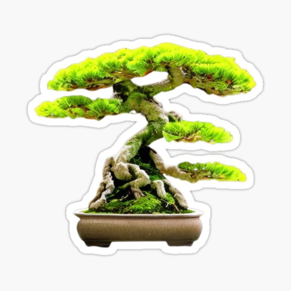 "Mini bonsai tree" Sticker for Sale by gramizzia | Redbubble