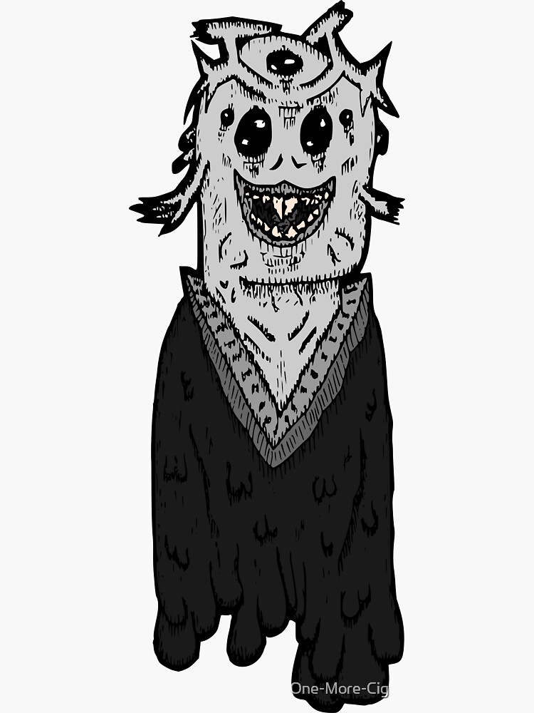 "Alien Guy" Sticker for Sale by One-More-Cig | Redbubble