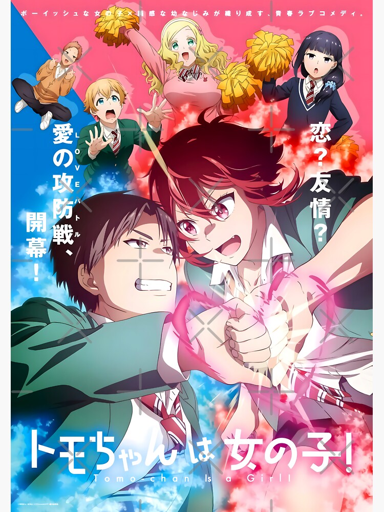 "Tomo chan Is a Girl" Sticker for Sale by Beegiz | Redbubble