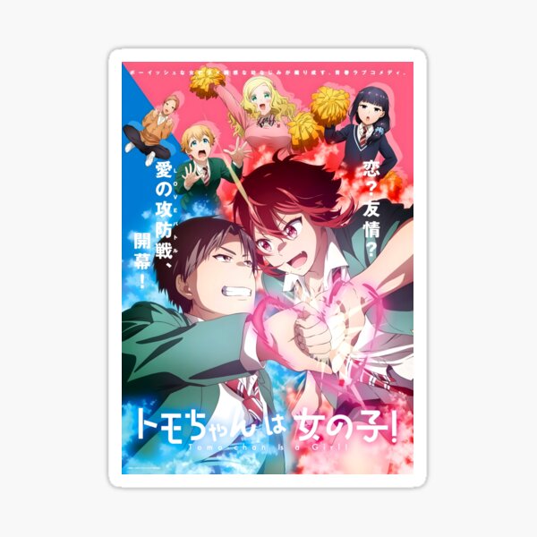 "Tomo chan Is a Girl" Sticker for Sale by Beegiz | Redbubble