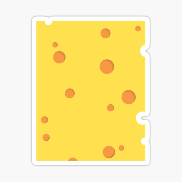 "cheese" Sticker for Sale by YAM-3 | Redbubble