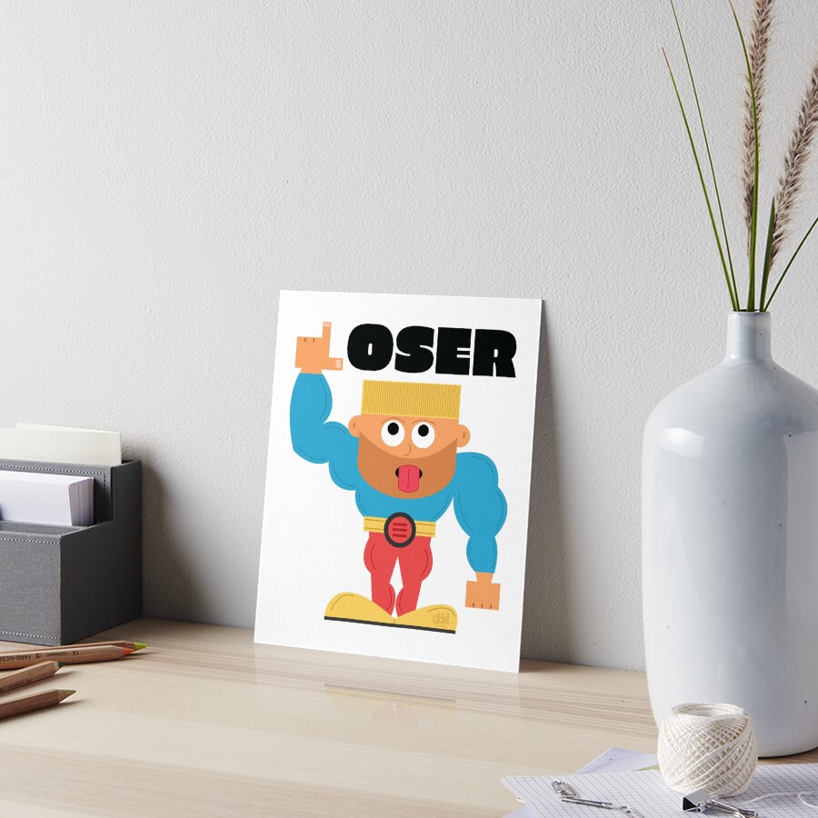 "Loser Funny Meme LOL L is for Loser Symbol Sign Language Tongue Stuck ...