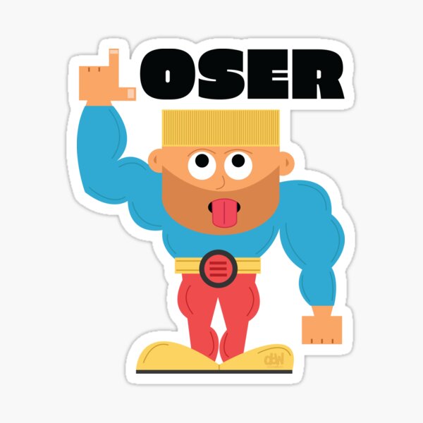 "Loser Funny Meme LOL L is for Loser Symbol Sign Language Tongue Stuck ...