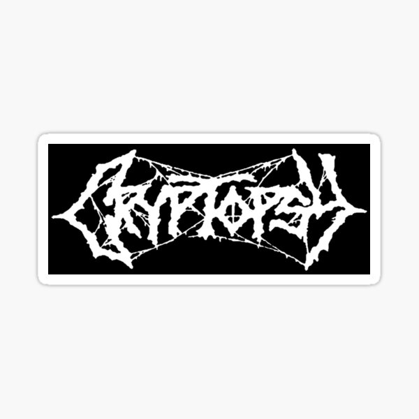 "Cryptopsy Logo" Sticker for Sale by ToHellAndBack8 | Redbubble