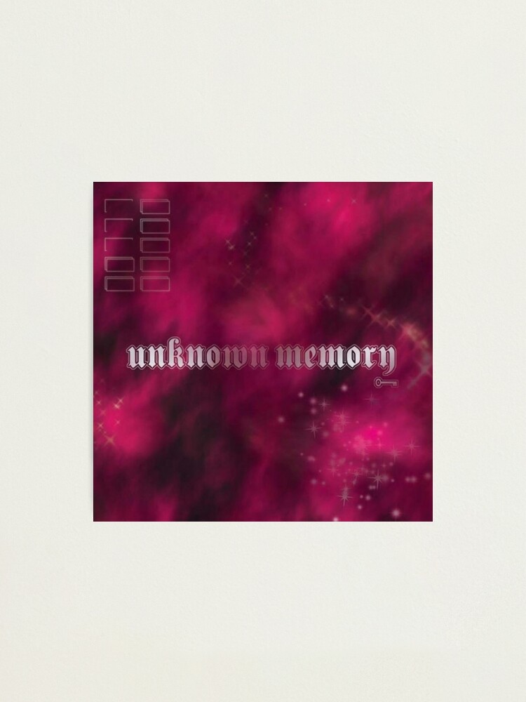 "Unknown Memory Yung Lean Album Cover" Photographic Print for Sale by i ...