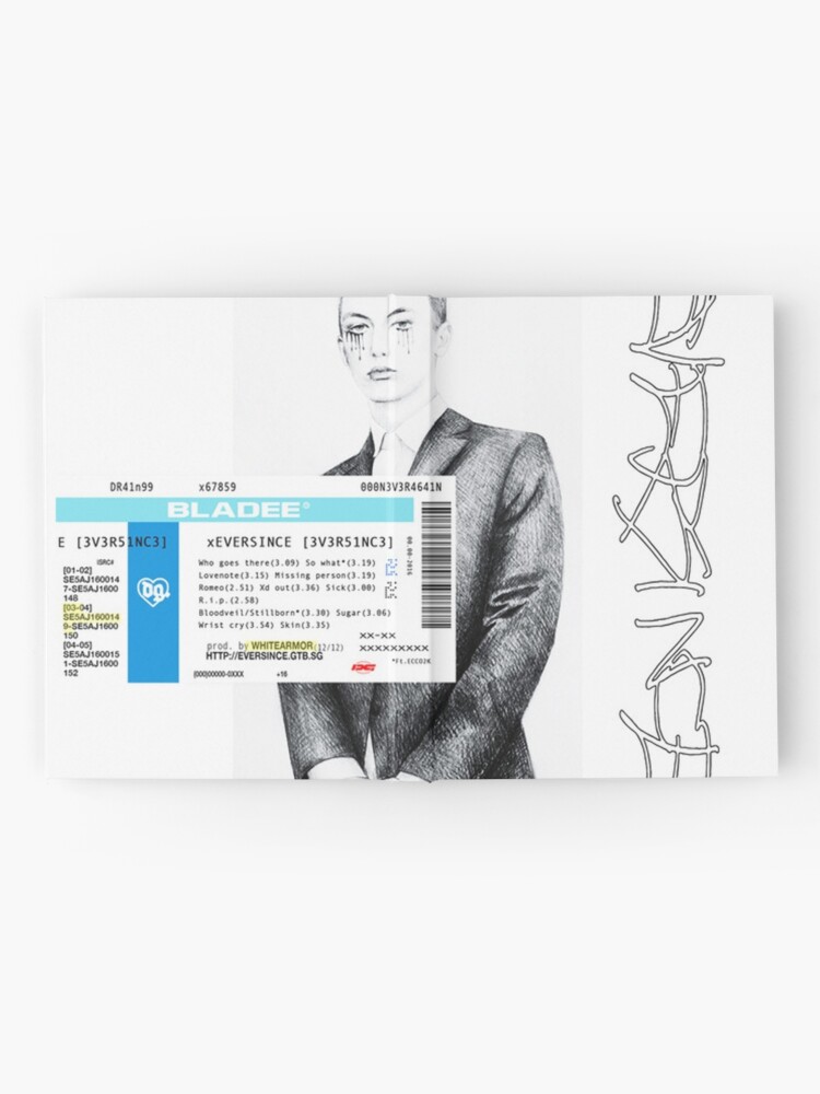 "Bladee - Eversince" Hardcover Journal by i-am-2-D | Redbubble