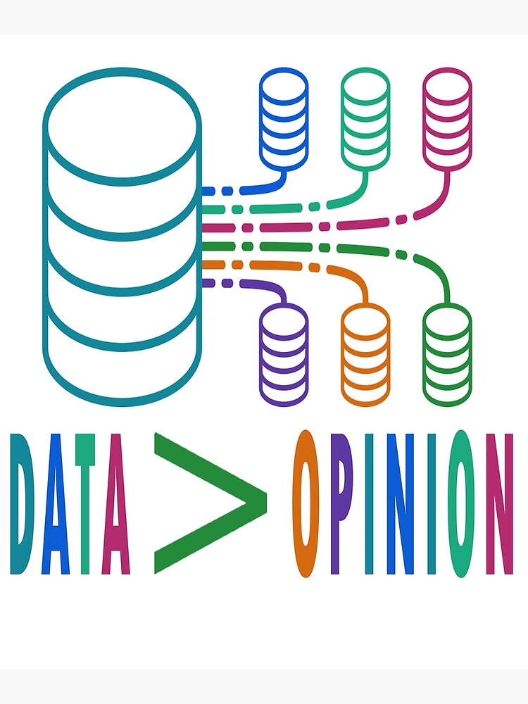 "DATA OPINION " Poster for Sale by Soudesign99 | Redbubble