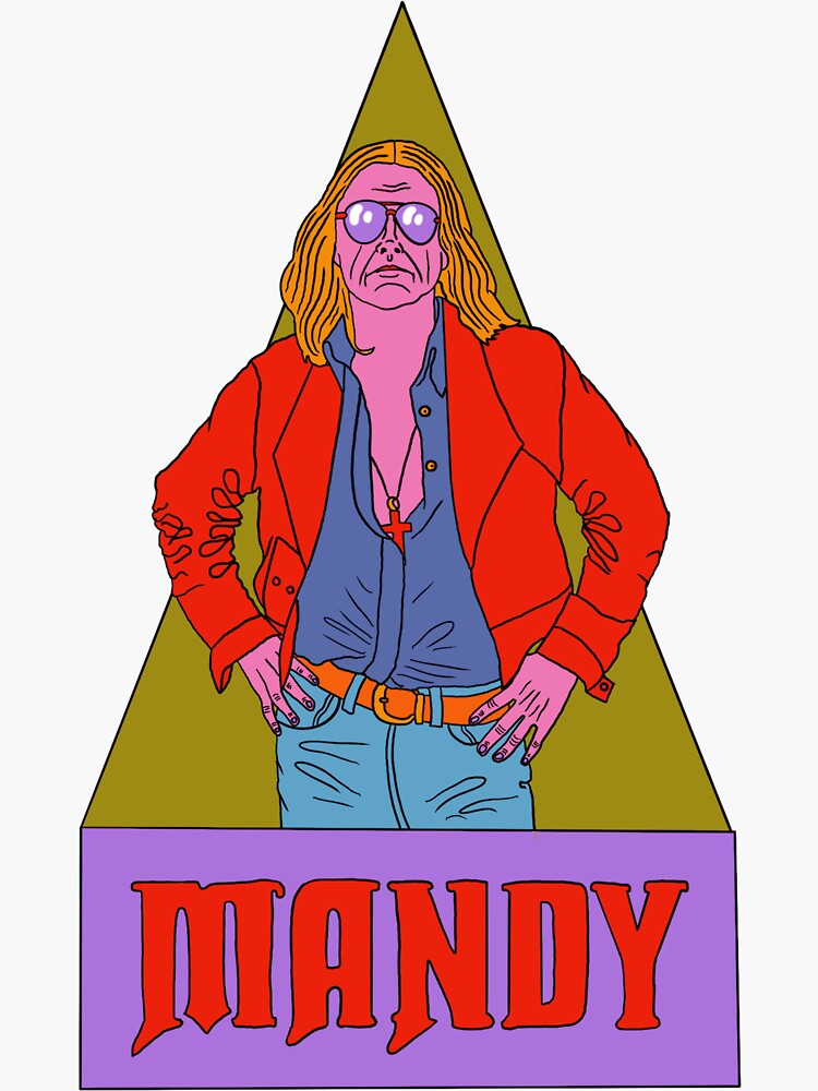 ""Mandy" Jeremiah " Sticker for Sale by motelgemini | Redbubble