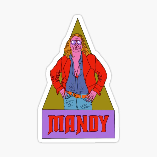 ""Mandy" Jeremiah " Sticker for Sale by motelgemini | Redbubble