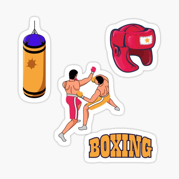 " Kickboxing Power fight pack 2" Sticker for Sale by NOSPOD1 | Redbubble