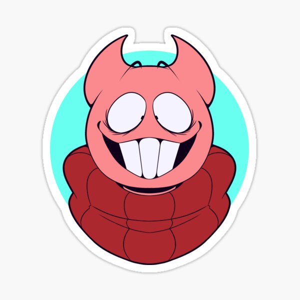 "Bob Velseb The Devil Butcher" Sticker for Sale by BonetrixARTS | Redbubble