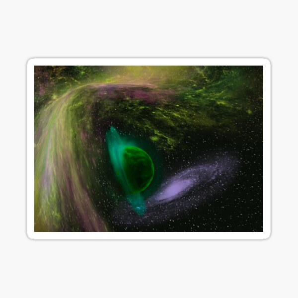 "Life in Colors: Power of Cosmos" Sticker for Sale by GraceLovart ...