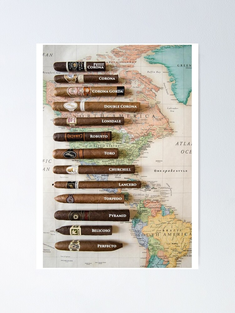 "The Ultimate Cigar Reference Knowledge " Poster for Sale by World ...