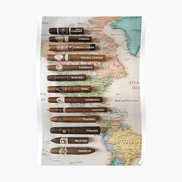 "The Ultimate Cigar Reference Knowledge " Poster for Sale by World ...