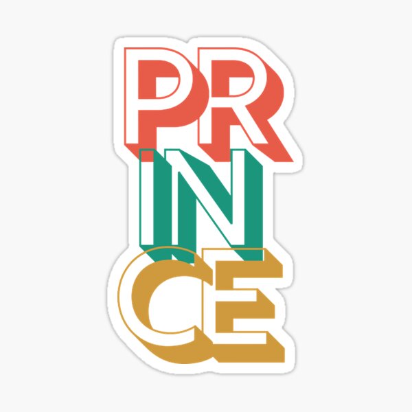 "Retro Prince" Sticker for Sale by NhantuMan | Redbubble