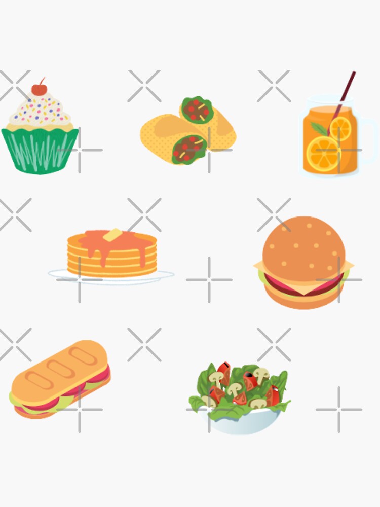 "Delicious Food Sticker Cheapest Pack" Sticker for Sale by ancreatives1 ...