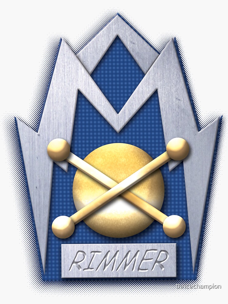 "Rimmer badge" Sticker for Sale by thricechampion | Redbubble