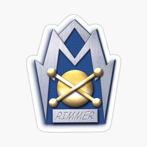 "Rimmer badge" Sticker for Sale by thricechampion | Redbubble