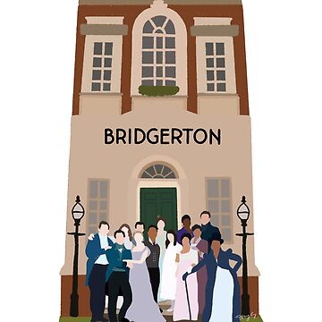 "Bridgerton " Sticker for Sale by tifftaff | Redbubble