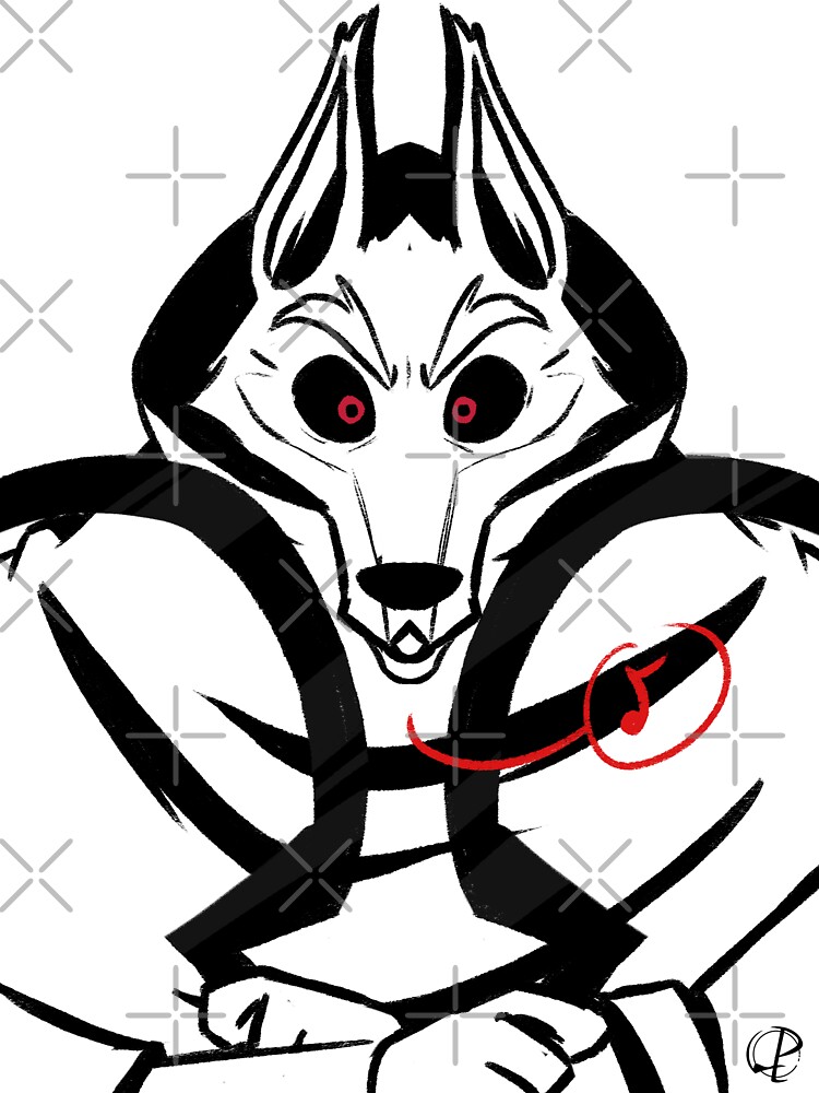 "death wolf" Sticker for Sale by Leapzunice | Redbubble