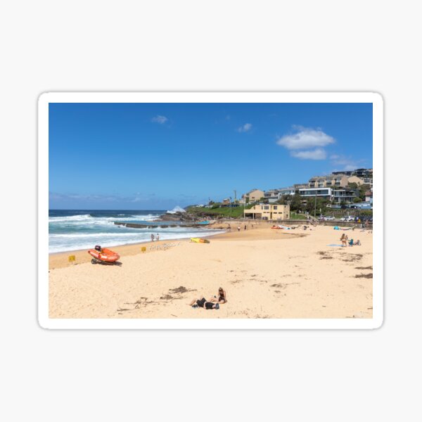 Curl Curl Beach Sydney Sticker For Sale By Martinberry Redbubble
