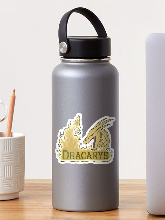 "Syrax- Dracarys Dragonfire" Sticker for Sale by WindyFizz | Redbubble