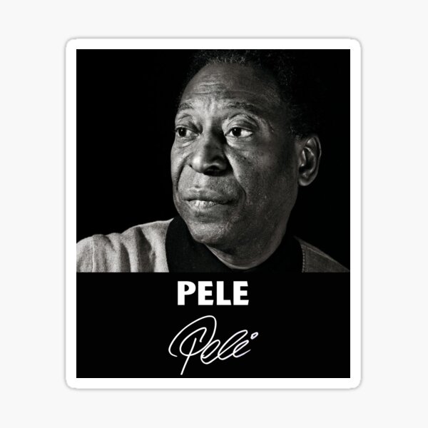 "Pele" Sticker for Sale by ImeshArtworks | Redbubble