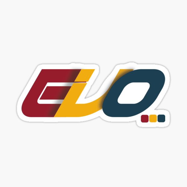 "EVO..." Sticker for Sale by SuhenFantasyArt | Redbubble