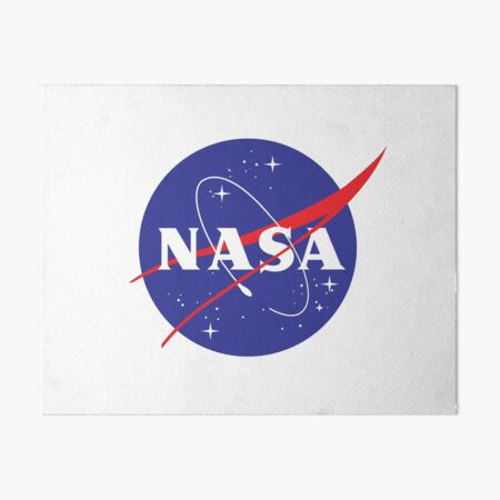 "NASA, Nasa Logo, NASA Circle Logo, Space Science" Art Board Print for ...