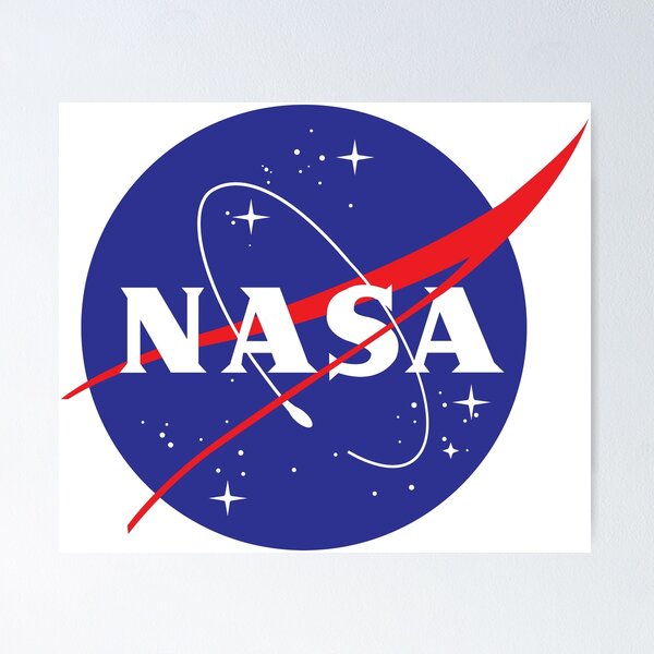 "NASA, Nasa Logo, NASA Circle Logo, Space Science" Poster for Sale by ...