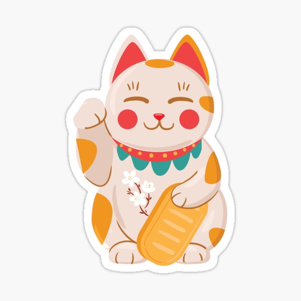 "Luck Maneki Neko, Japanese Maneki Neko, Cute Japanese Maneki Neko Cat ...