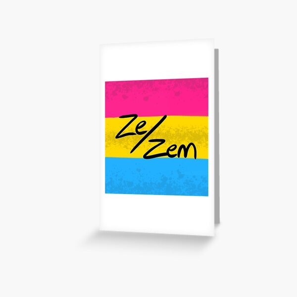 "Pansexual Pan Panromantic Ze/zem Pronoun Pin Pride Flag LGBT LGBTQIA ...