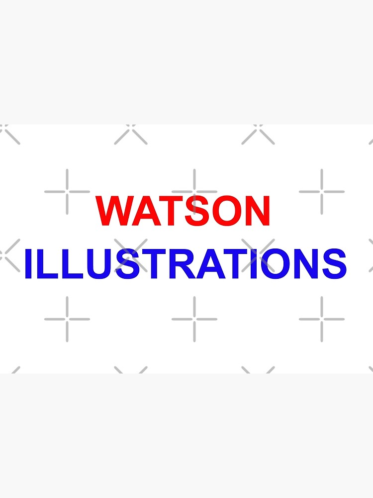 "Watson Logo" Poster for Sale by watsonillustrations | Redbubble