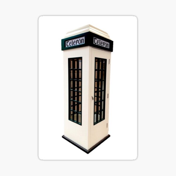 "Irish Telephone Box" Sticker by romeobravado | Redbubble
