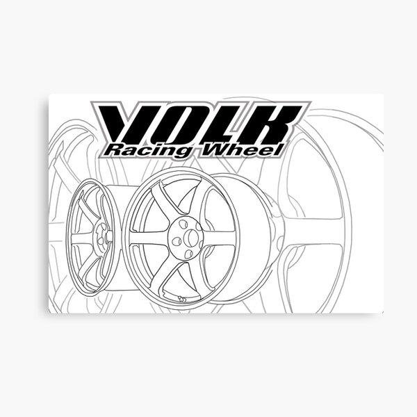 "VOLK TE37" Canvas Print for Sale by supra974 | Redbubble