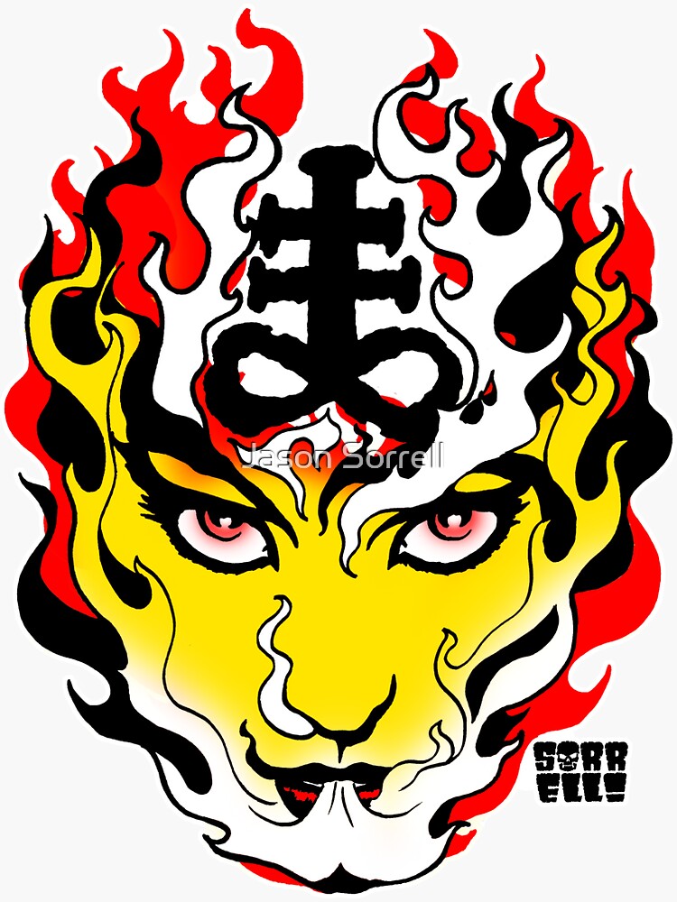 "Brimstone" Sticker for Sale by jasonsorrell | Redbubble