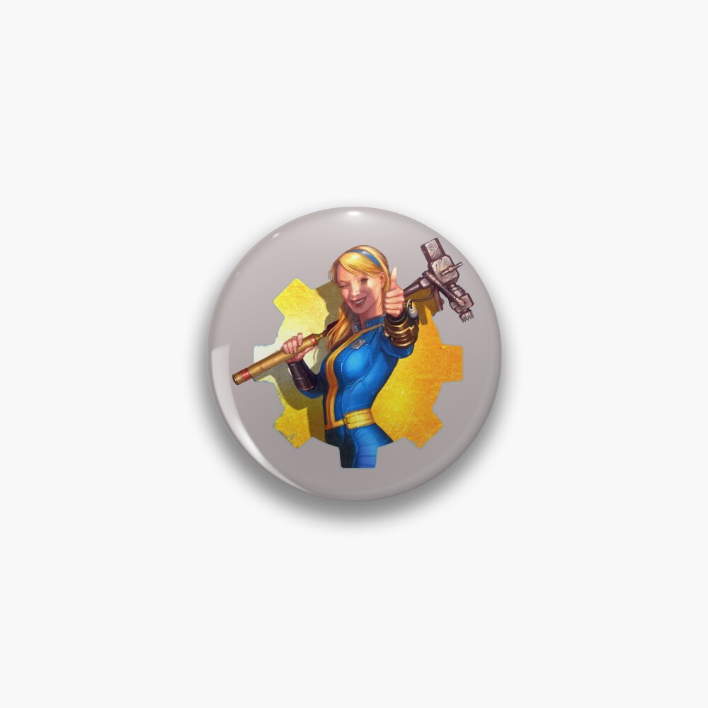 "Vault-Tec Workshop Vault Girl" Sticker for Sale by ClassicGlue | Redbubble