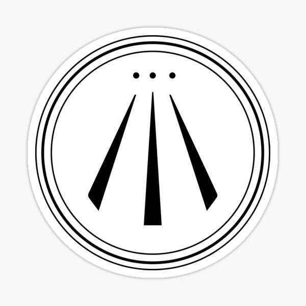 "Awen Symbol Teen Wolf " Sticker for Sale by TheBliss-Shop | Redbubble