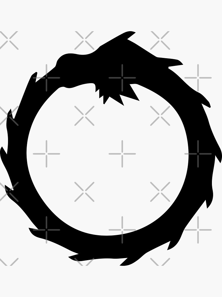 "Ouroboros Symbol Teen Wolf " Sticker for Sale by TheBliss-Shop | Redbubble