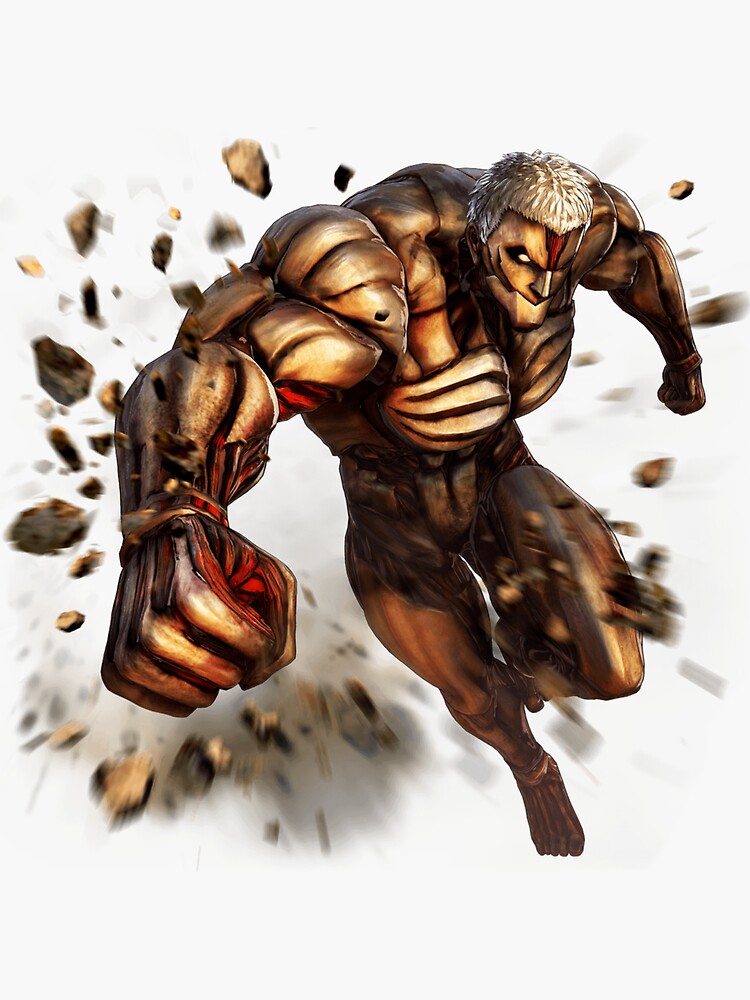 "Attack on titan ( Rainer )" Sticker for Sale by Creativactory | Redbubble