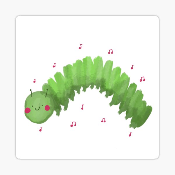 "Caterpillar" Sticker for Sale by HermioneGirl5 | Redbubble