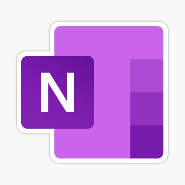 "Onenote" Sticker for Sale by MrShy | Redbubble